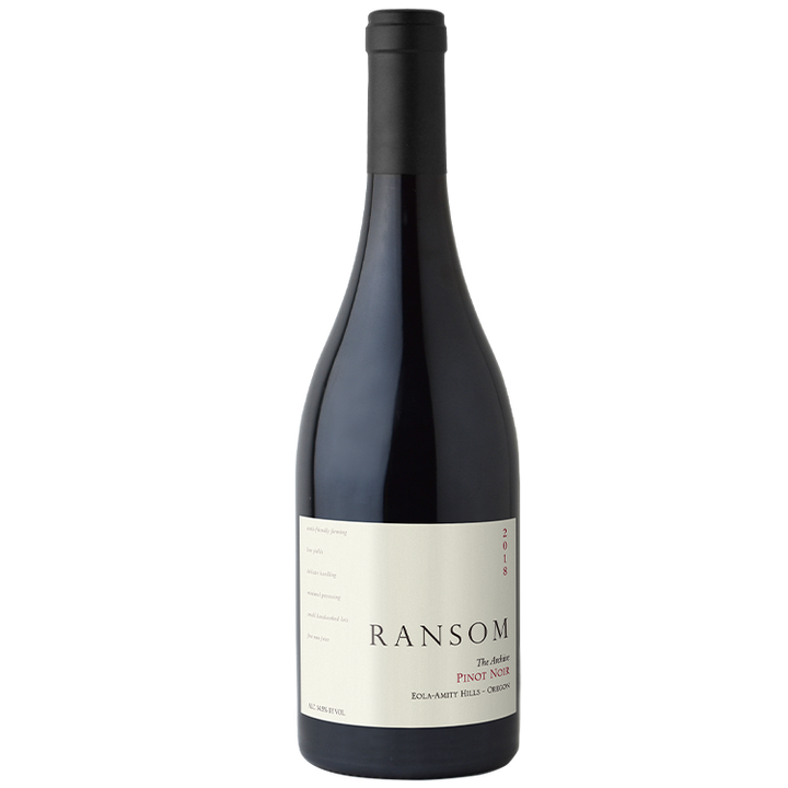 2018 Ransom Eola-Amity Hills "The Archive" Pinot Noir – Duck Pond Cellars